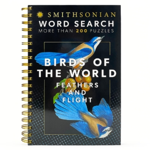 Parragon Books Smithsonian Word Search Birds of the World Feathers and ...