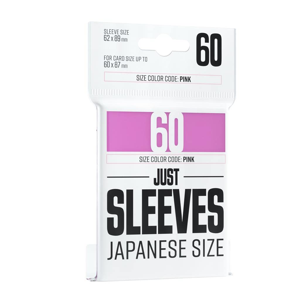 Just Sleeves: Japanese Size Pink (60) – Rarewaves.com