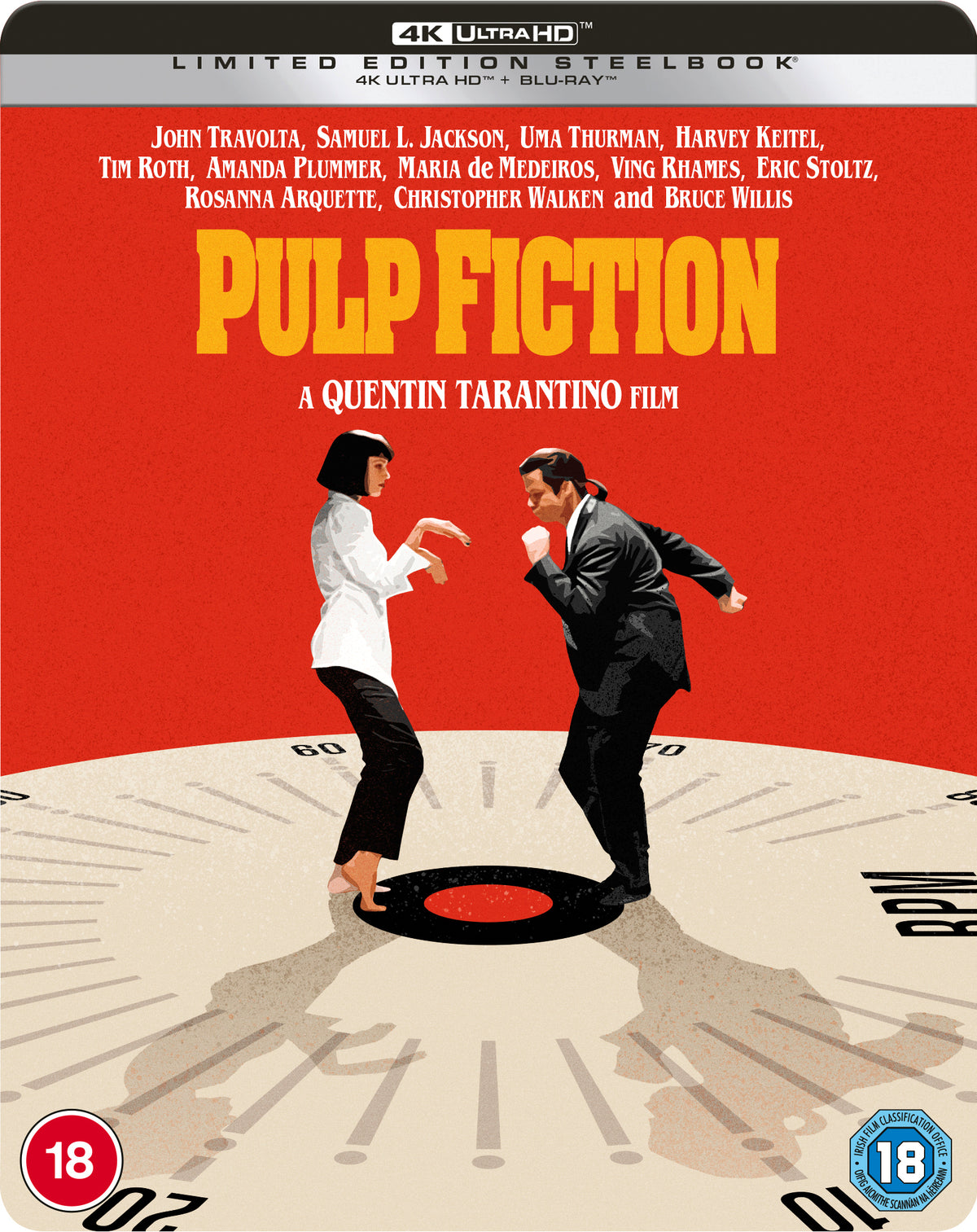 Pulp Fiction 4K UHD Steelbook — Rarewaves.com