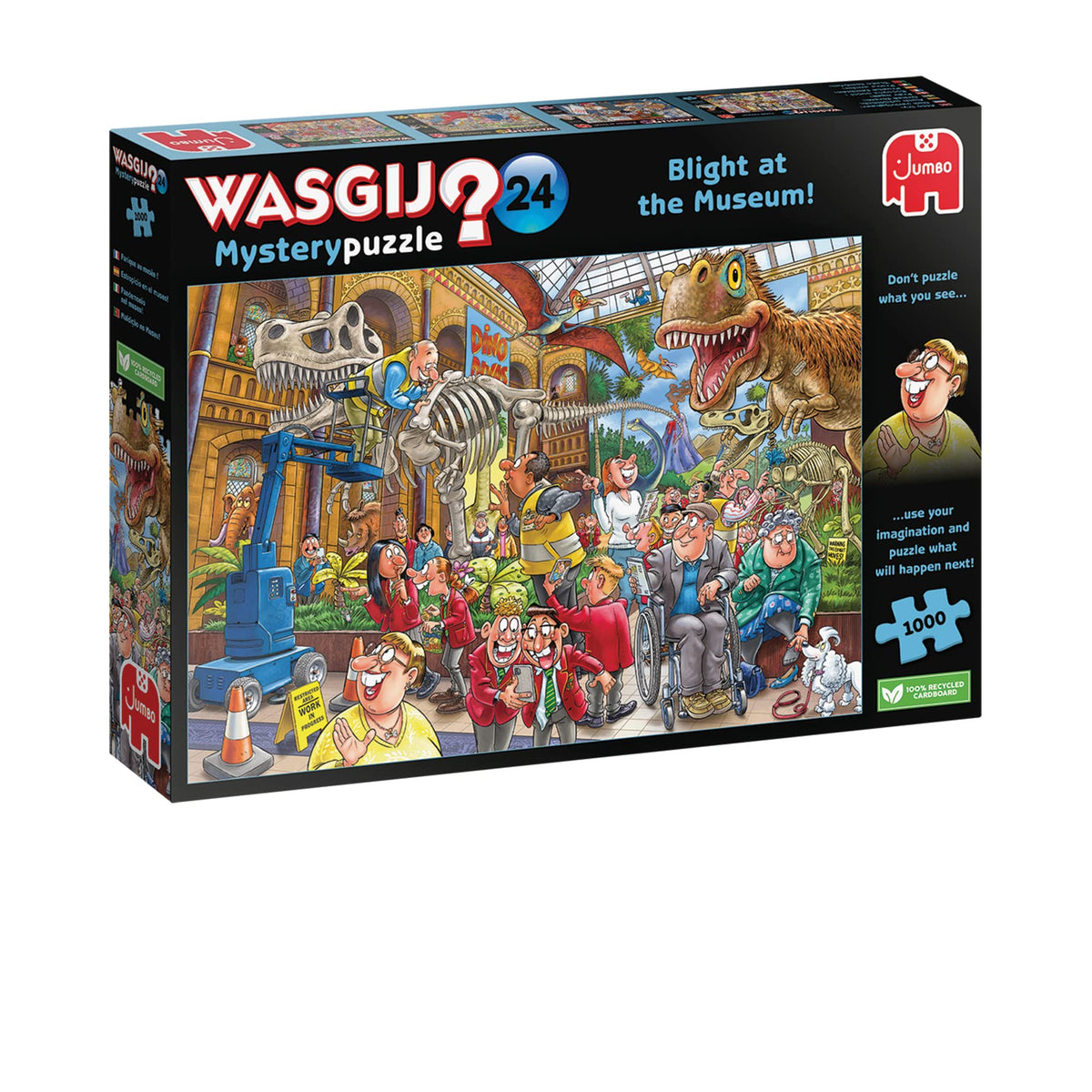 Jumbo, Wasgij Mystery 24, Blight at the Museum, Puzzles for Adults ...