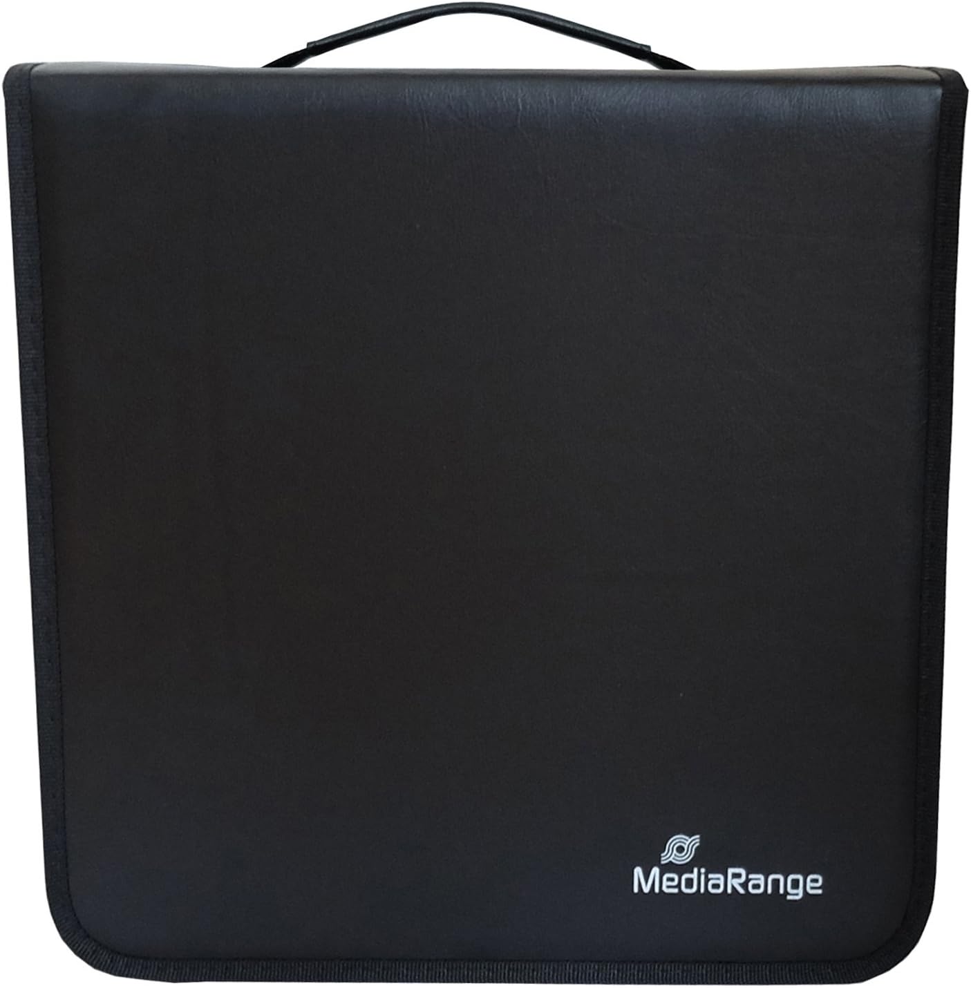 MediaRange Archiving Folder for 400 Discs Imitation Leather Black ...
