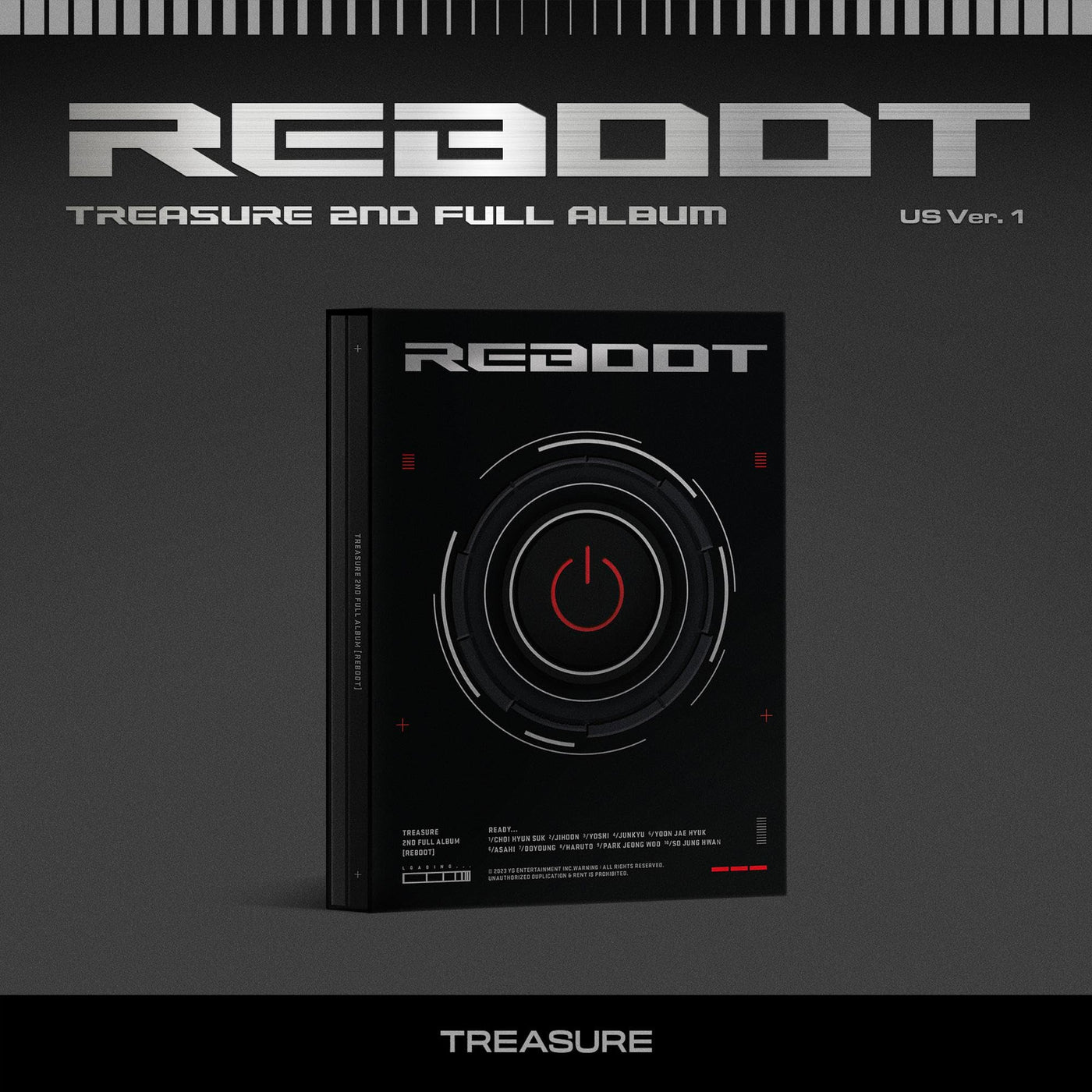 Treasure 2ND FULL ALBUM 'REBOOT' — Rarewaves.com