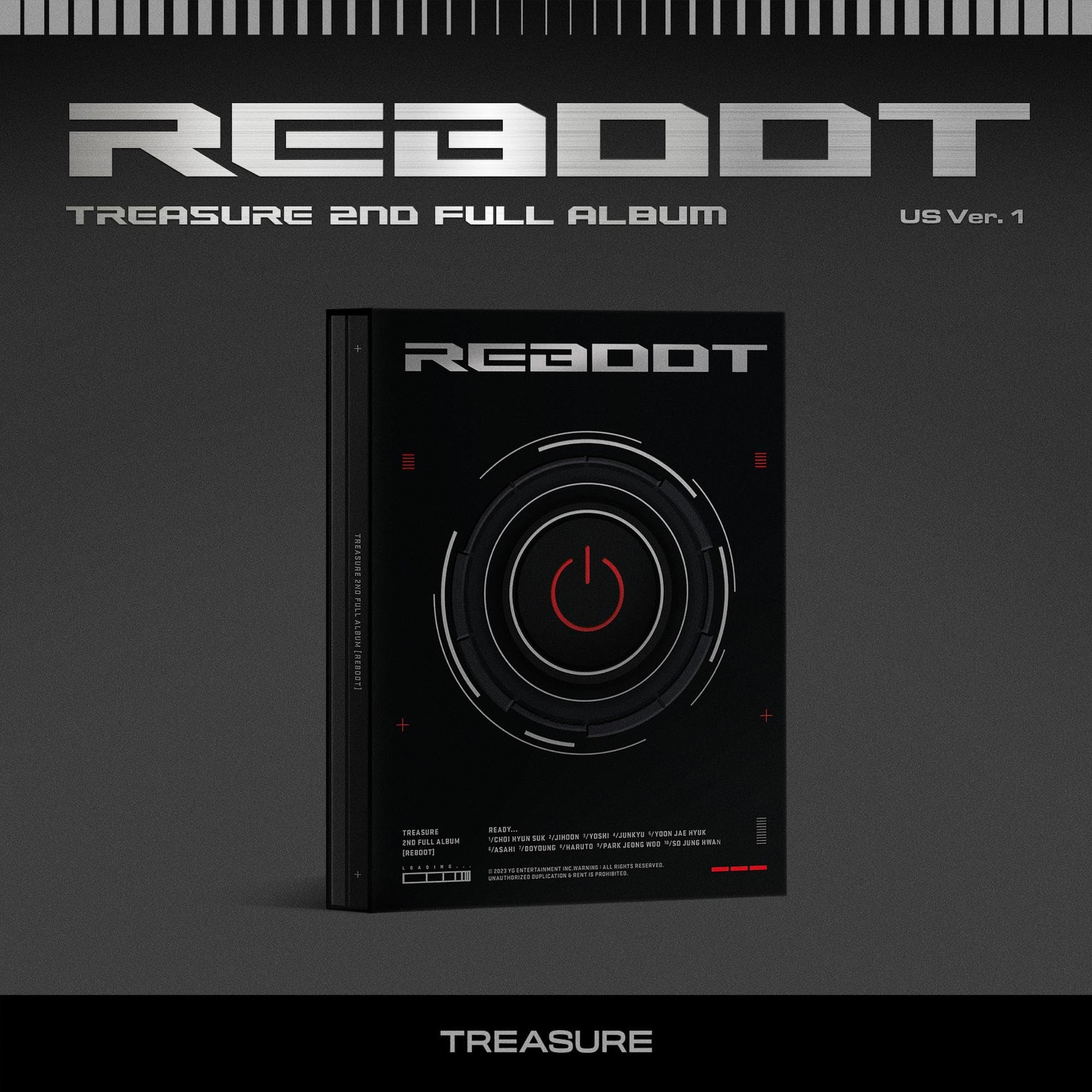 Treasure 2ND FULL ALBUM 'REBOOT' — Rarewaves.com
