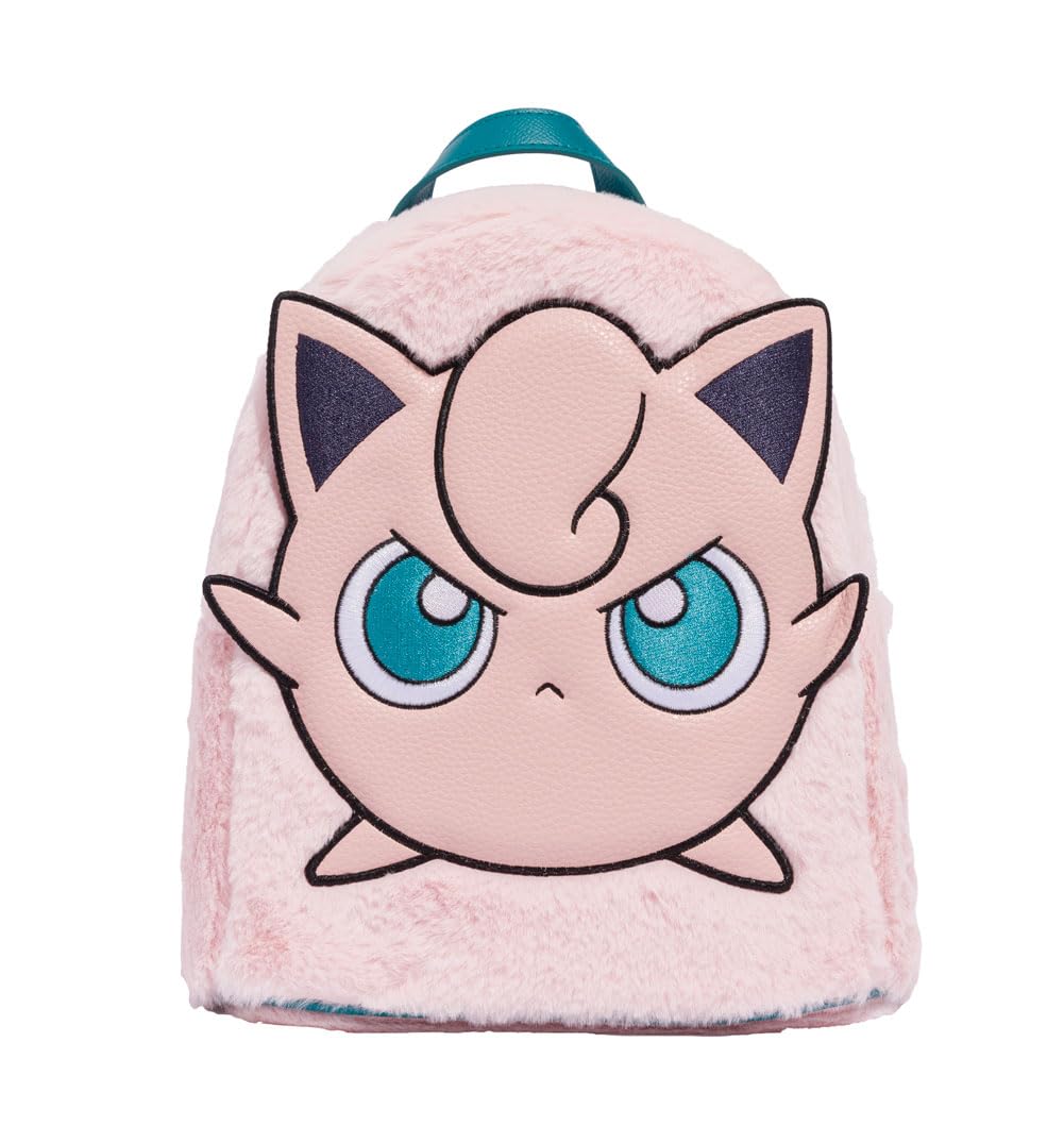 Difuzed Unisex's Pokemon Mini Jigglypuff Backpack, Black, One Size ...