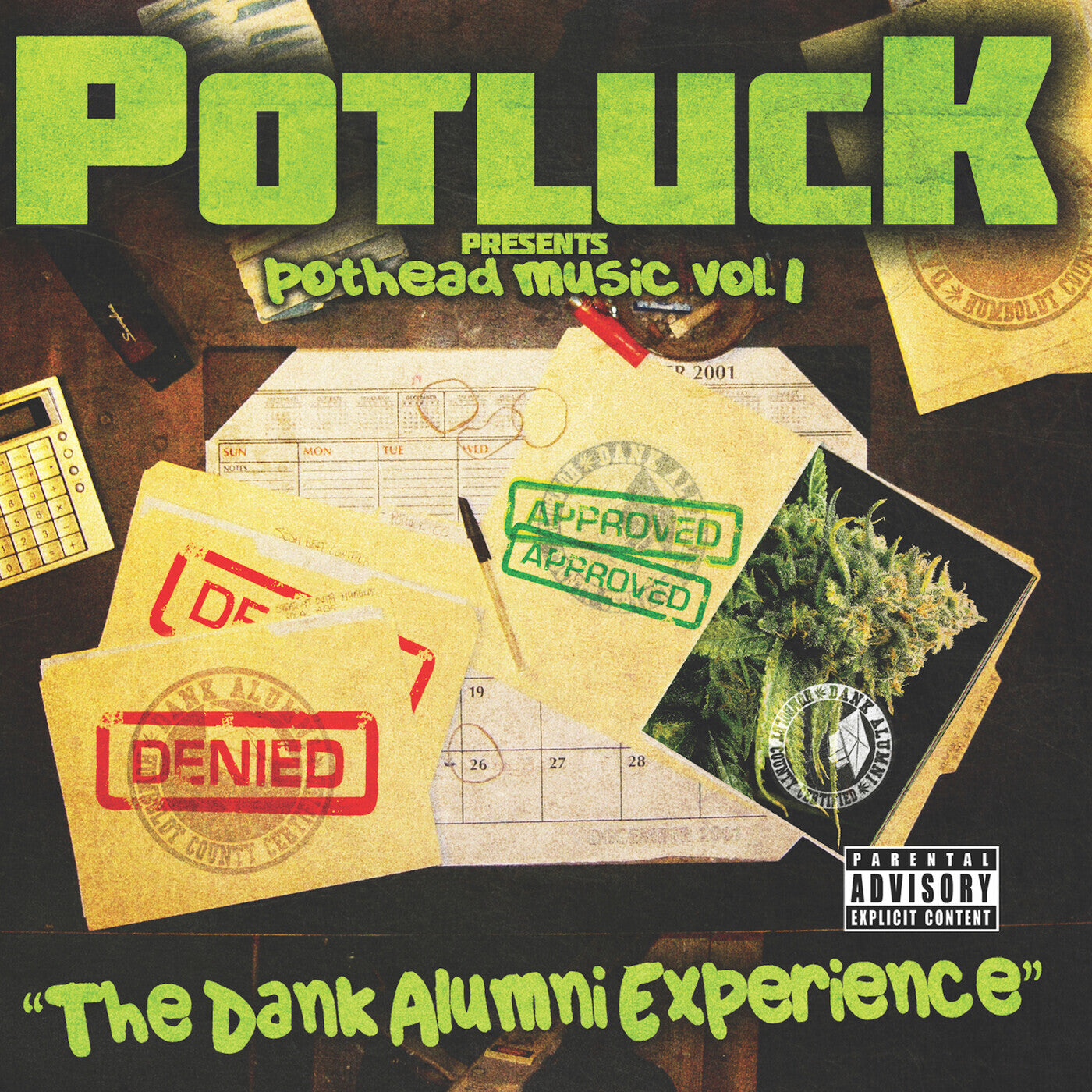 Potluck Pothead Music: The Dank Alumni Experience - Volume 1 ...