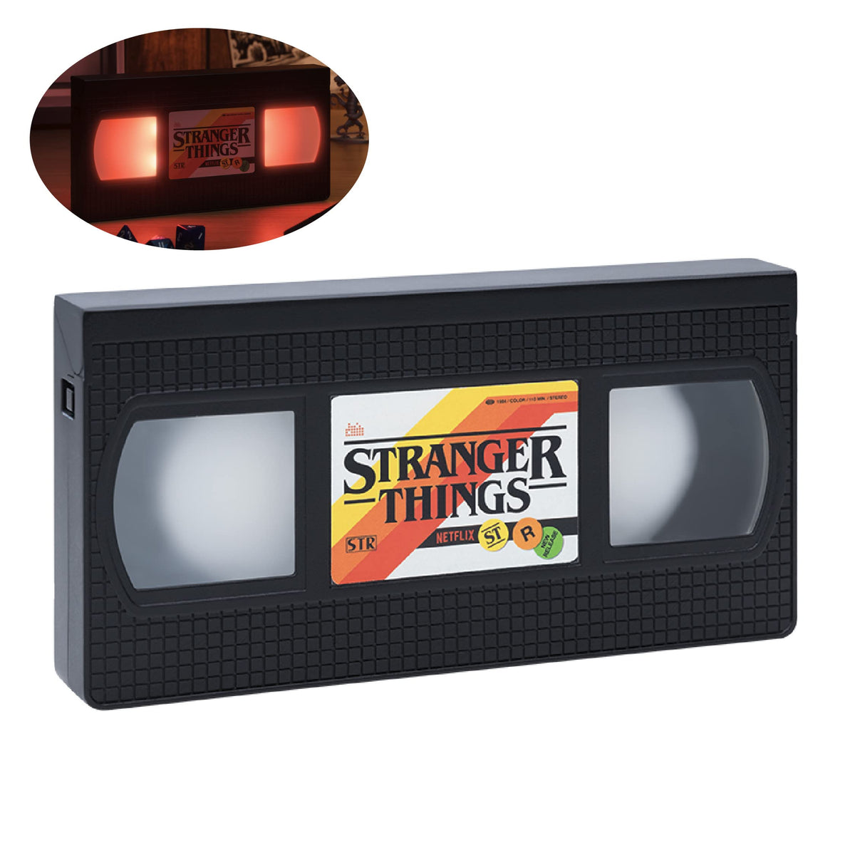Paladone Stranger Things VHS Logo Light, Officially Licensed ...