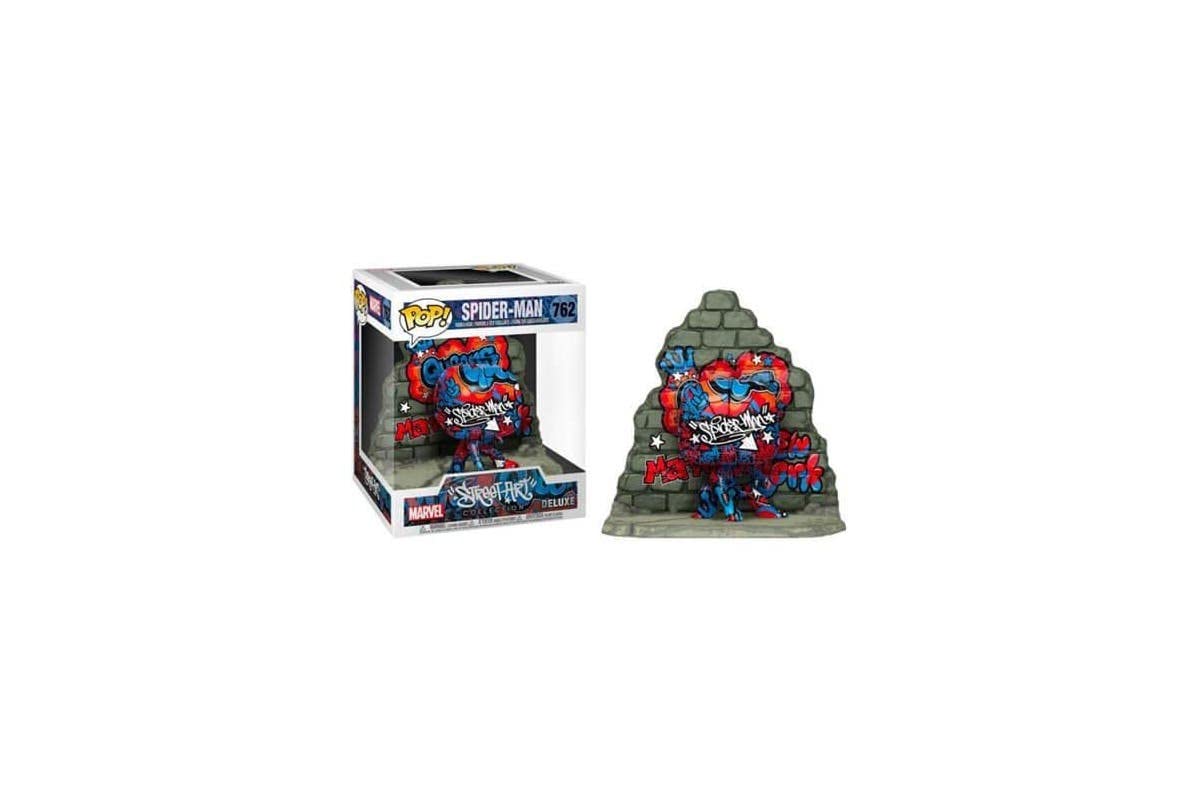 Funko Pop Deluxe 49544 Marvel Spider-Man Graffiti Street Art ...