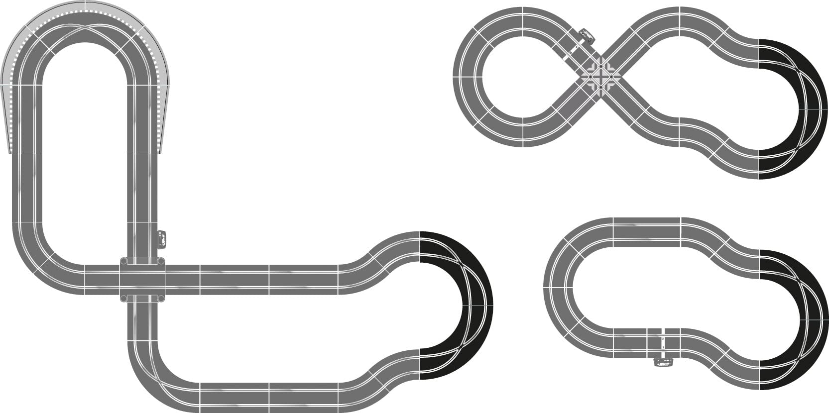 Scalextric - Racing Curves Track Accessory Pack – Rarewaves.com