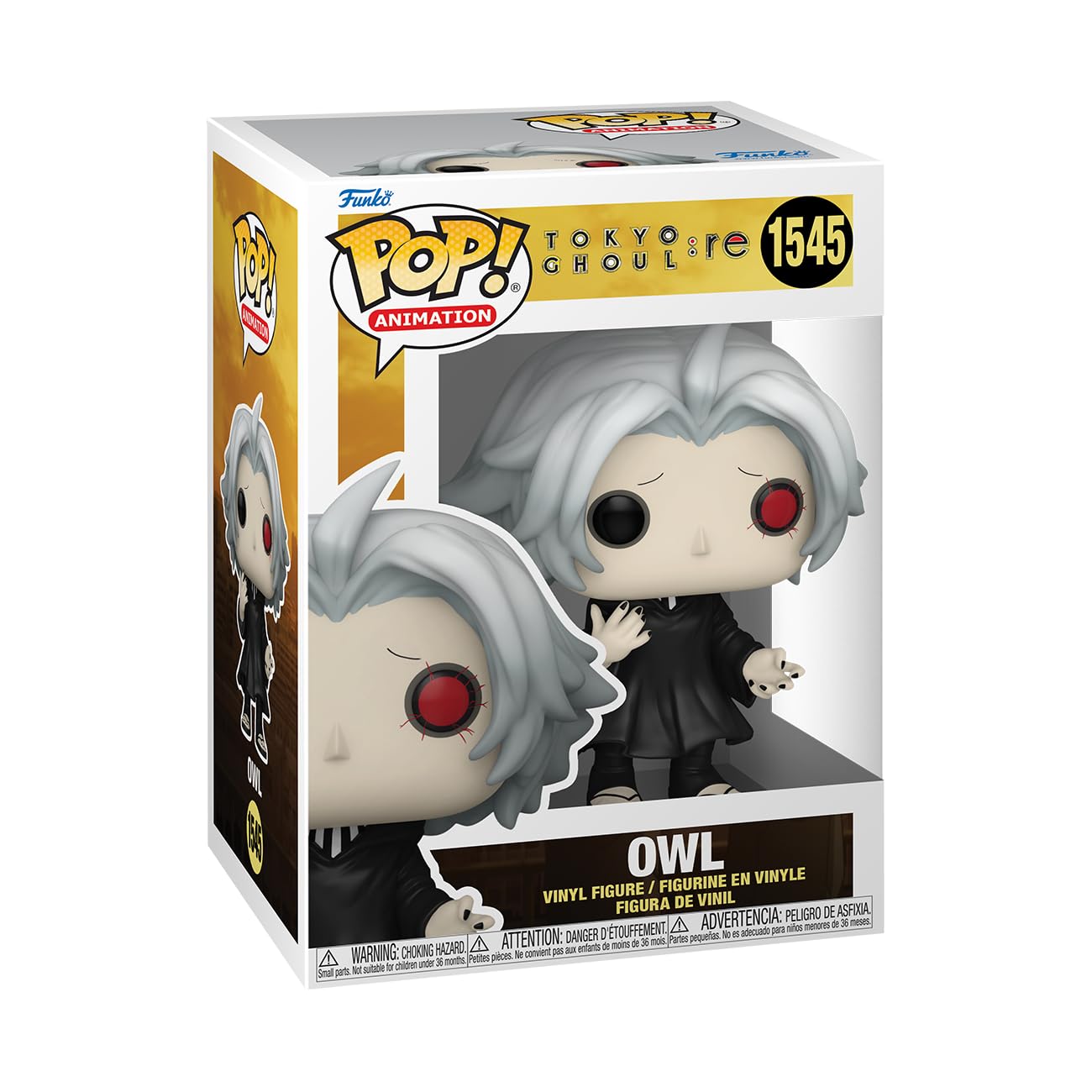 Funko POP! Animation: Tokyo Ghoul: Re Seido Takizawa - (Owl) Takizawa ...