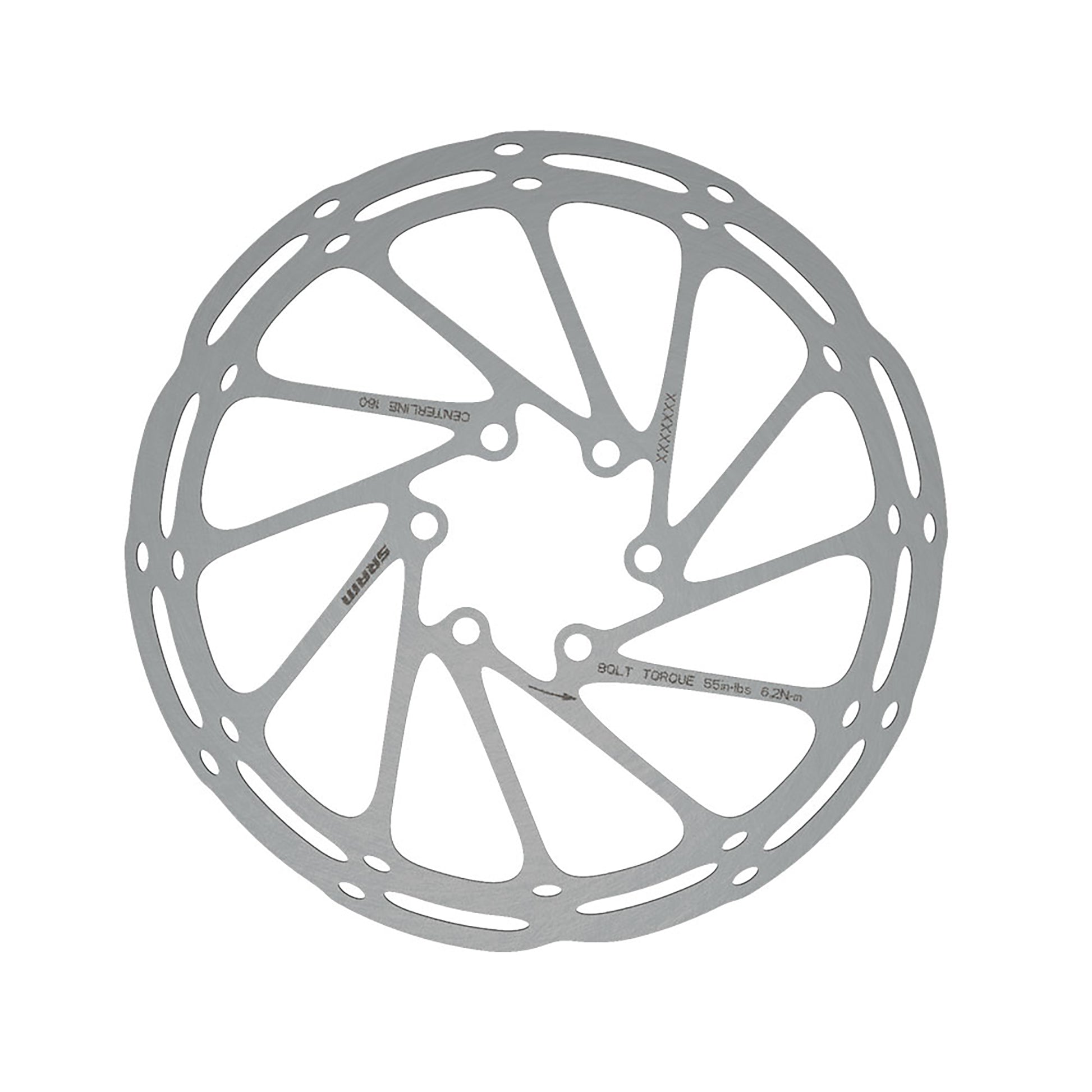 SRAM Rotor Centerline 203Mm (Includes Steel Rotor Bolts) 6 Bolt 203Mm ...