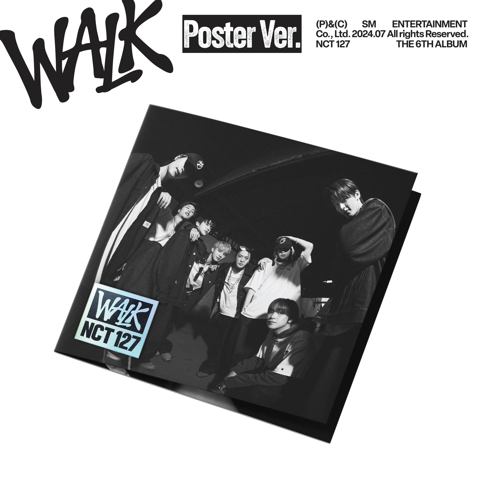 NCT 127 Walk - The 6th Album (Poster Ver.) – Rarewaves.com