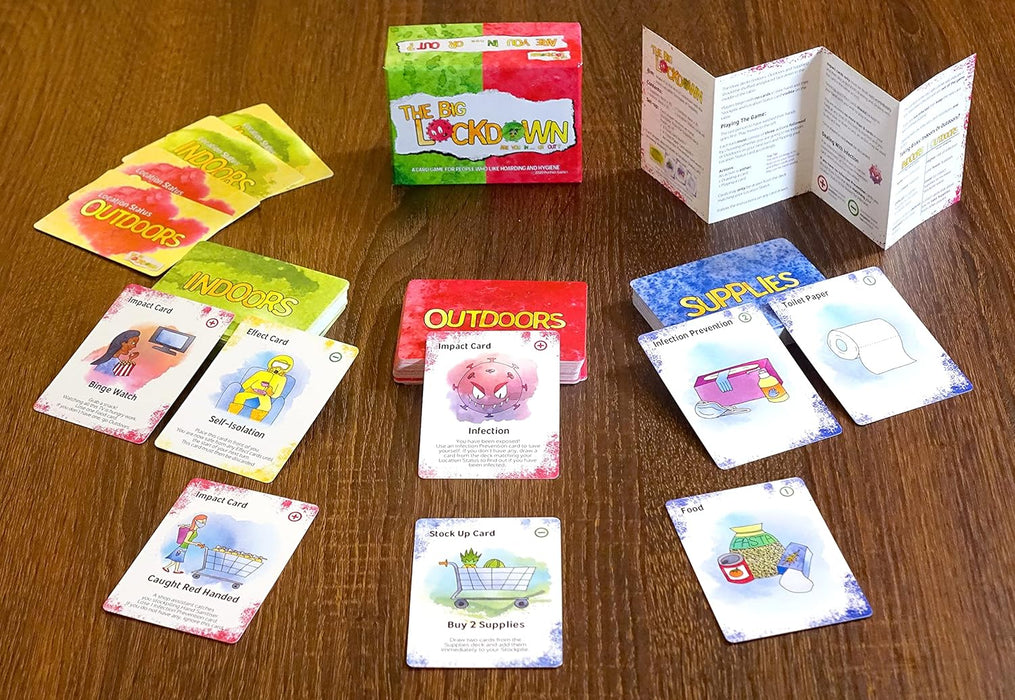 The Big Lockdown - A Card Game For People Who Like Hoarding And Hygiene ...