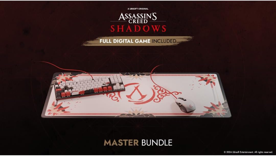 Lexip X Ubisoft Assassin's Creed Shadows Master Box - PC Game, Keyboard ...