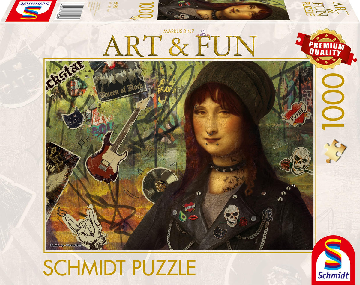 Art & Fun Markus Binz: Mona Lisa 2024 (1000 Teile — Rarewaves.com