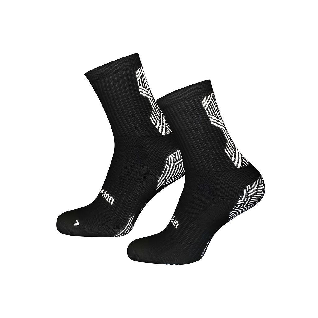 Precision Origin.0 Grip Socks Adult 6-8 Black/White 6-8 Black/White ...
