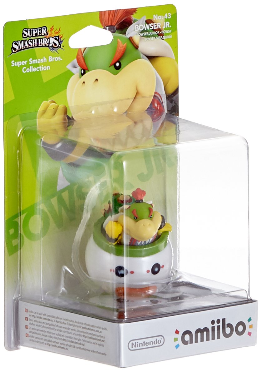 Amiibo 'Super Smash Bros' - Bowser Junior No.43 Smash Bowser Jr ...