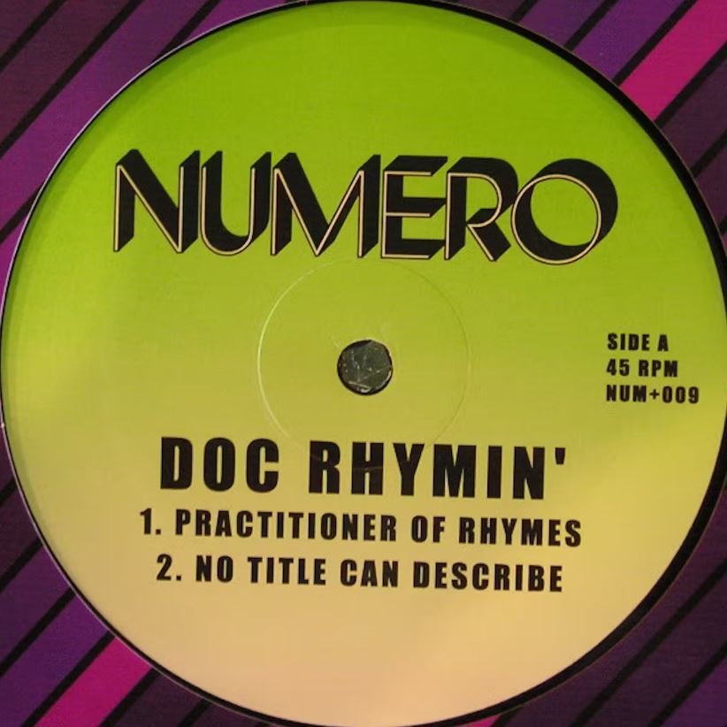 Doc Rhymin Practitioner of rhymes/No title can describe/Dictonary rap ...