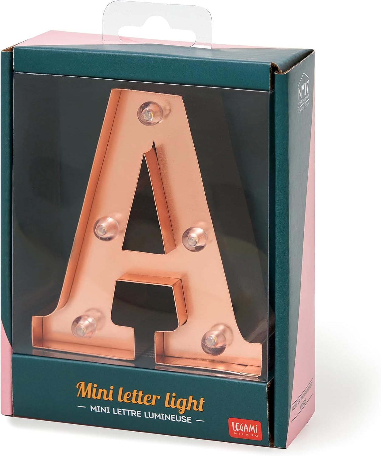 LEGAMI Mini Decorative Letter - A (Wood, 1 Piece – Rarewaves.com