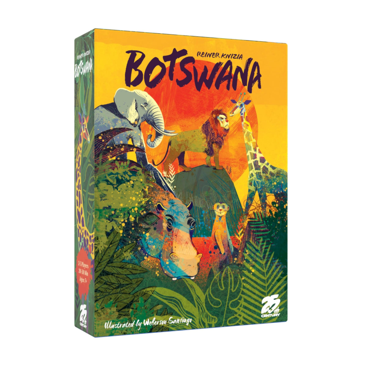 25th Century Games Botswana – Animal Collecting Strategy Card Game by ...