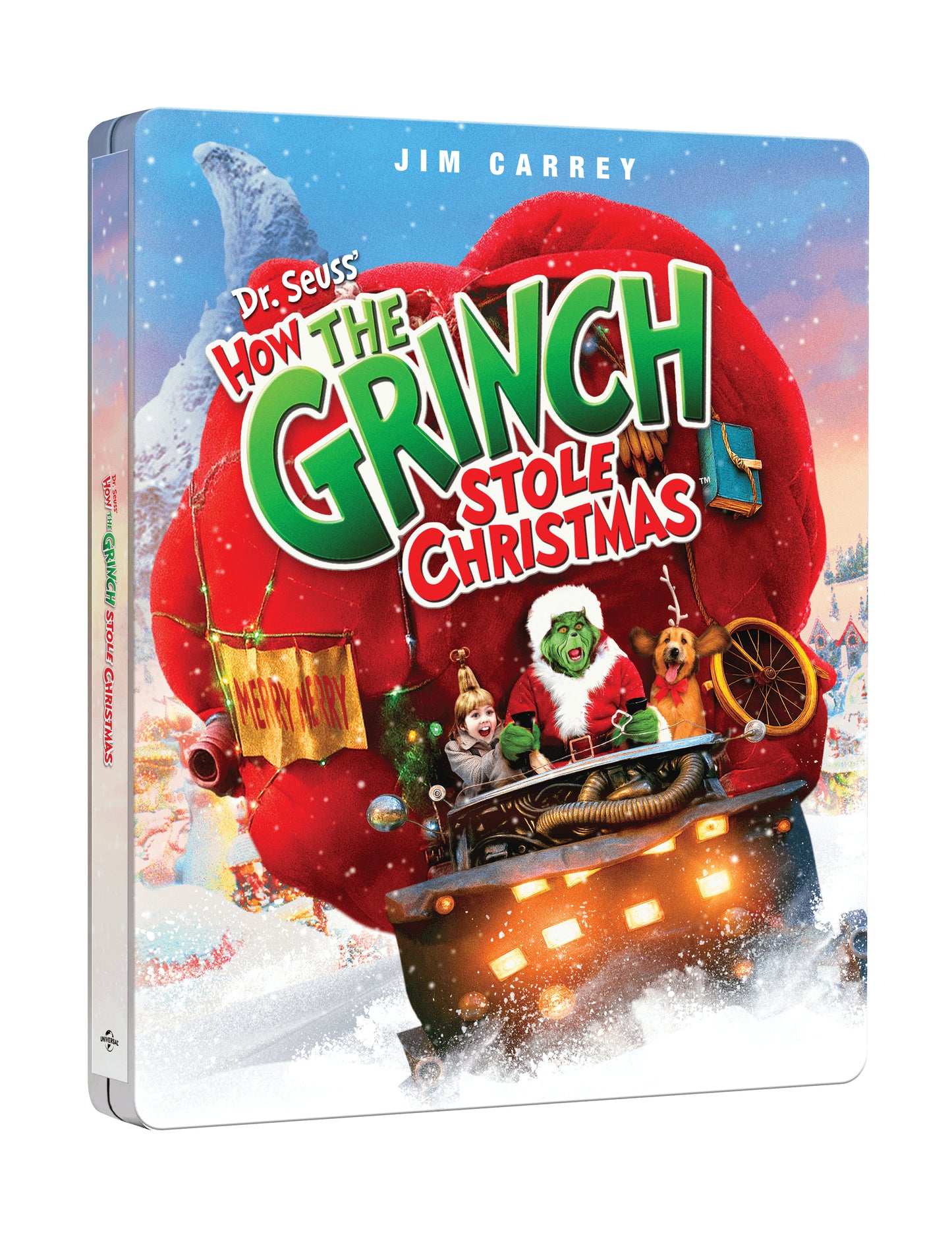 How the Grinch Stole Christmas Limited Edition 4K UHD Steelbook ...