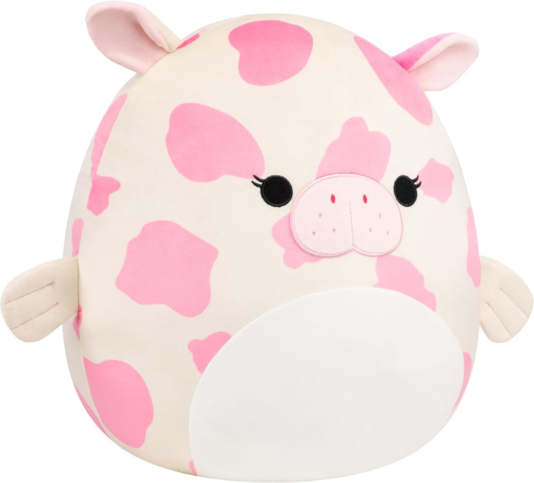 Squishmallows Original 16-Inch Mondy the Pink and White Sea Cow ...