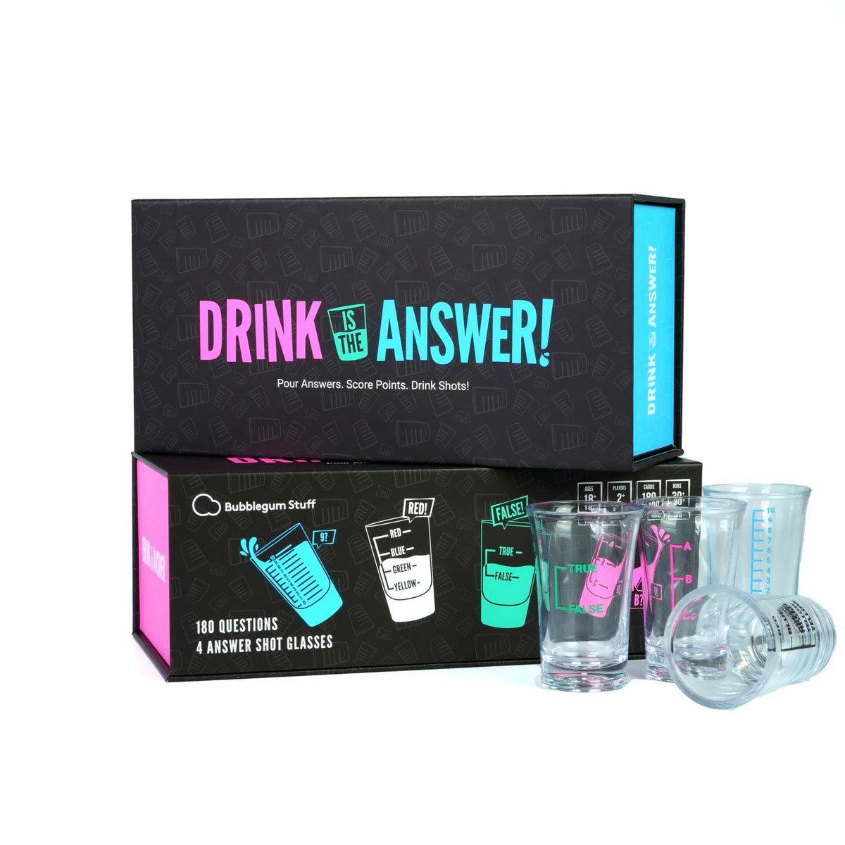 Bubblegum Stuff Drink Is The Answer - Trivia Game - Drinking Game ...