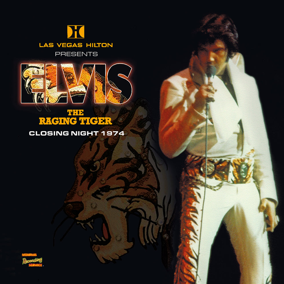 Elvis Presley Las Vegas: The Raging Tiger - Closing Night 1974 ...