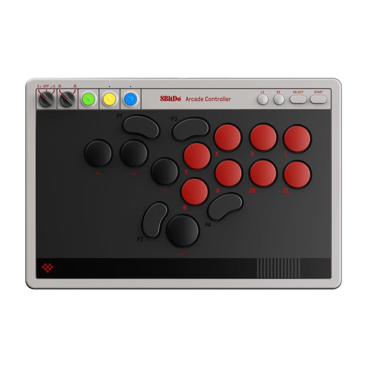 8Bitdo All-Button Arcade Controller for Switch, Switch 2 & Windows ...