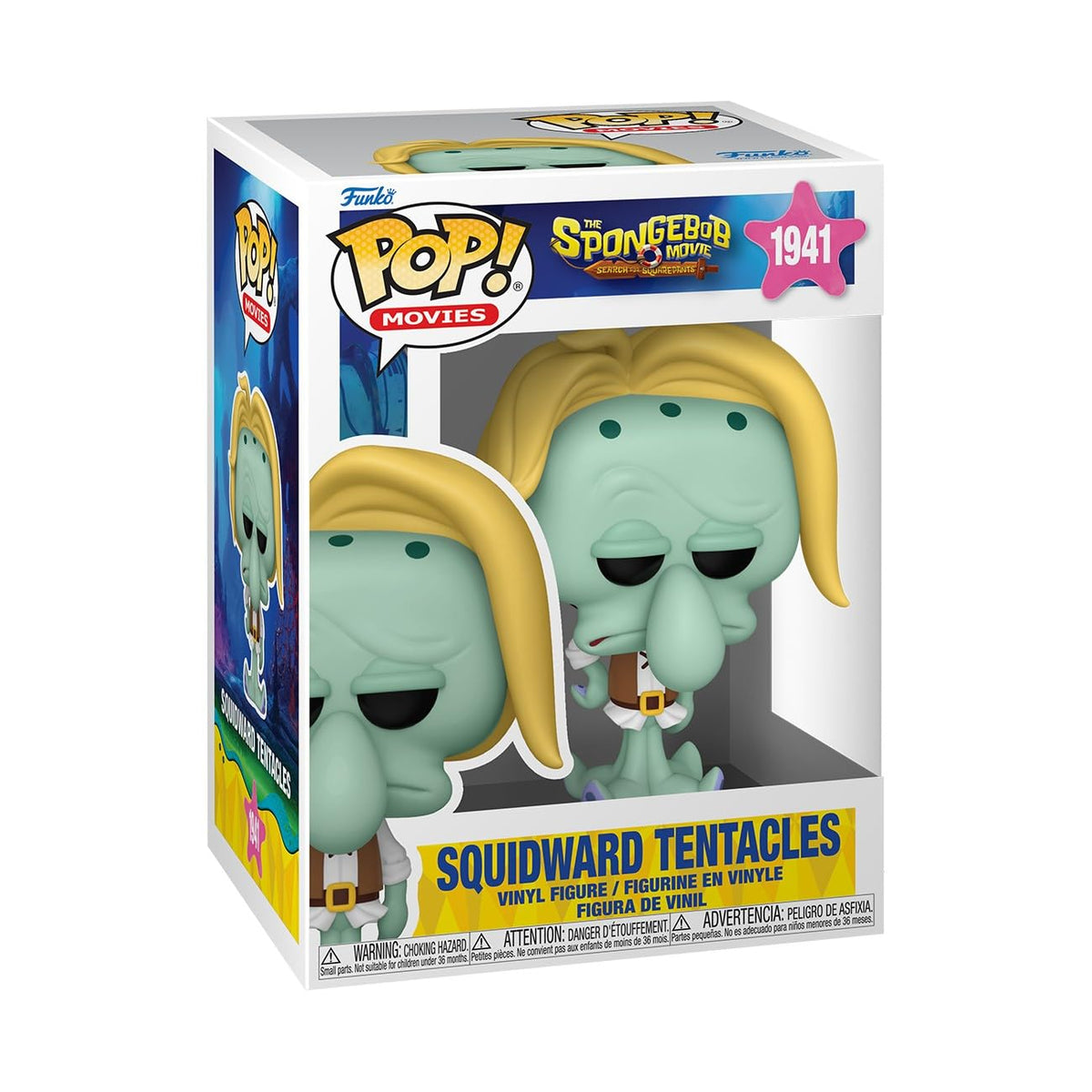Funko Pop! Movies: The Spongebob Movie - Squidward Tentacles - Vinyl ...