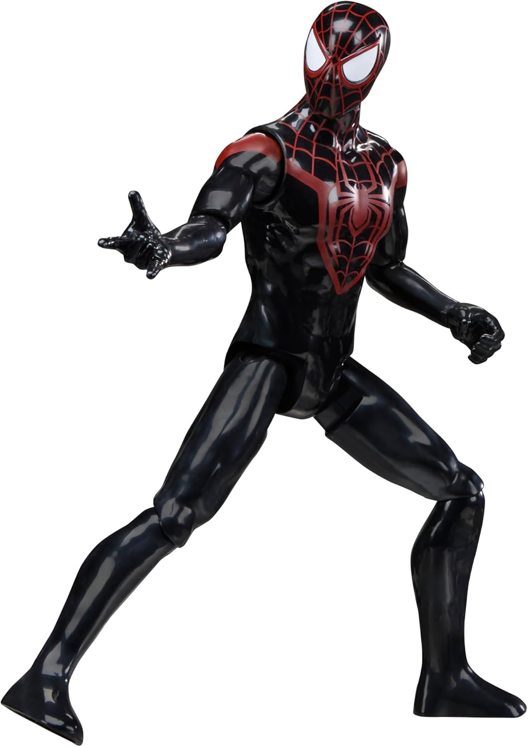 Marvel Spider-Man Titan Series Miles Morales Action Figure, 30-cm-scale ...