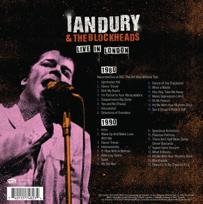 Ian Dury & The Blockheads Live in London 1980 — Rarewaves.com