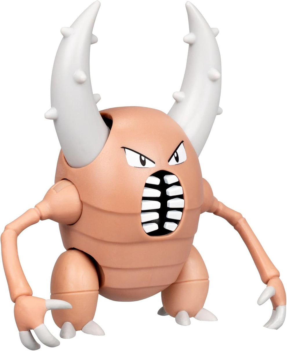 Pokémon Pinsir Battle Feature Figure - 4.5-Inch Pinsir Battle Ready ...