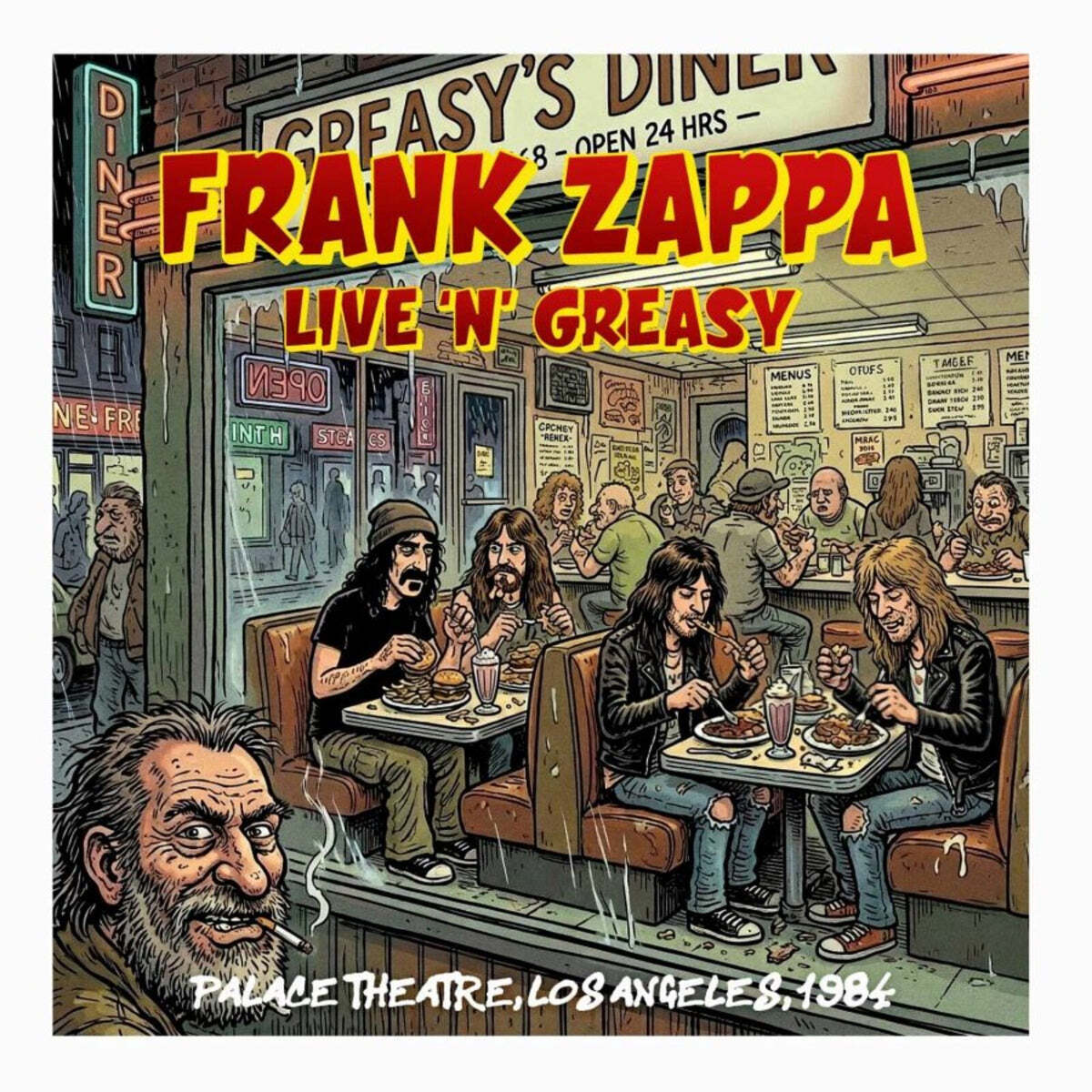 Live 'N' Greasy: Palace Theatre, Los Angeles, 1984 – Rarewaves.com