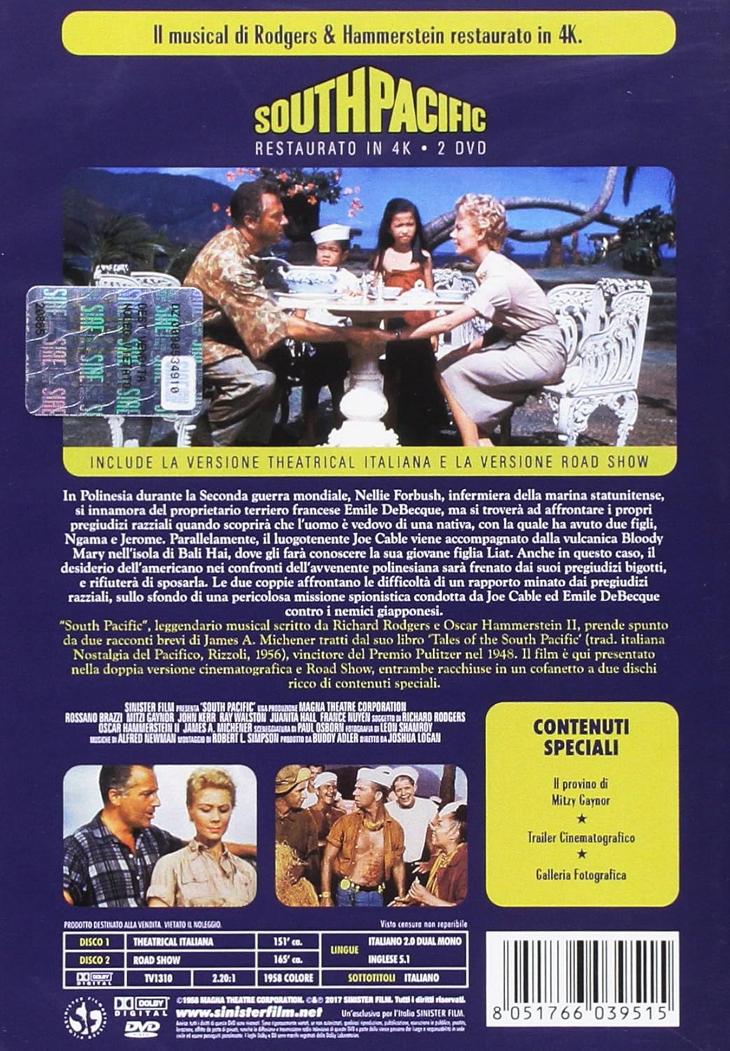 South Pacific (Restaurato In 4K Ultra-HD – Rarewaves.com