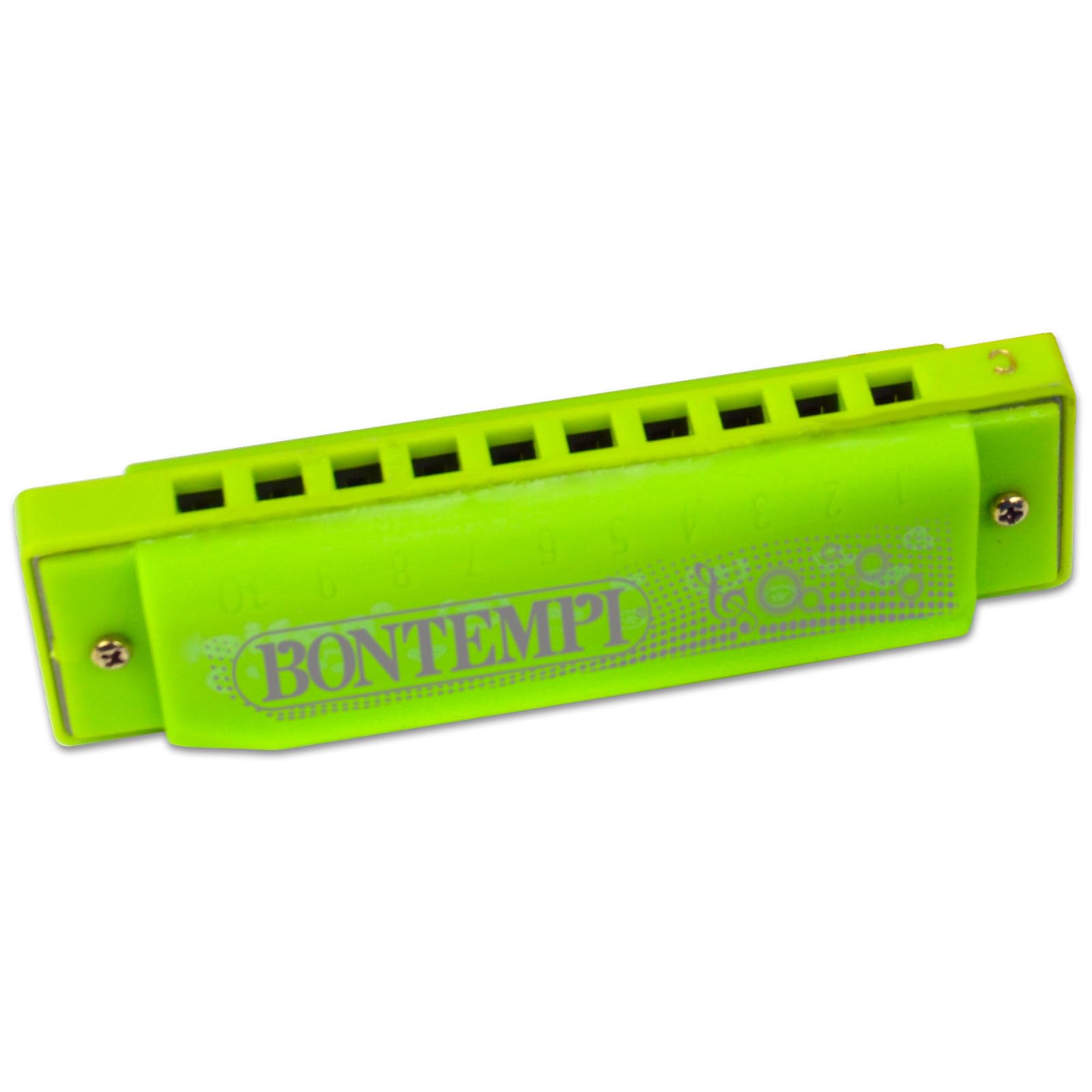 Bontempi Icom 3.IC301010 Harmonica 10 Notes with Case, Multi-Colour ...