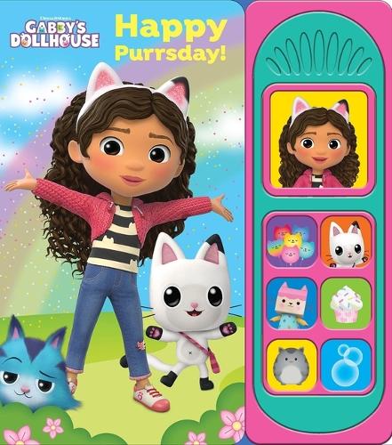 P I Kids Dreamworks Gabbys Dollhouse Happy Purrsday Sound Book ...