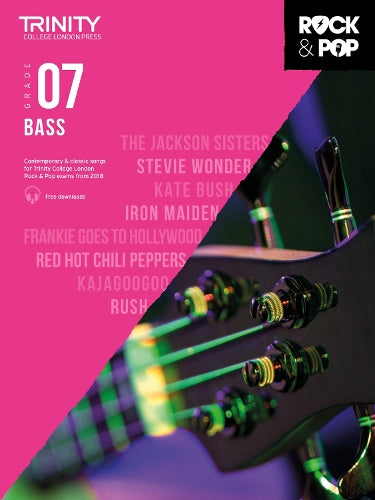 Trinity College Lond Trinity College London Rock & Pop 2018 Bass Grade ...