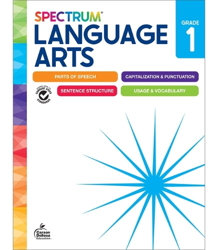 Spectrum Language Arts Workbook, Grade 1 – Rarewaves.com