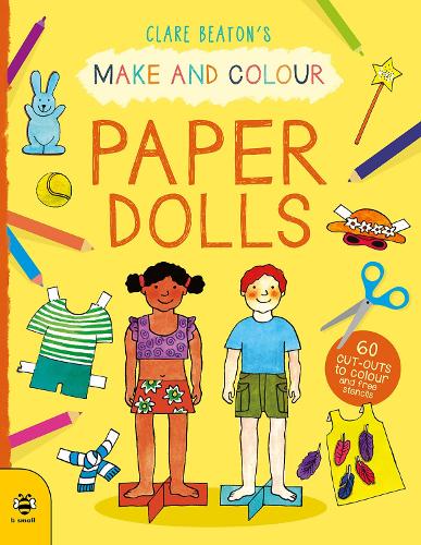 Clare Beaton Make & Colour Paper Dolls – Rarewaves.com
