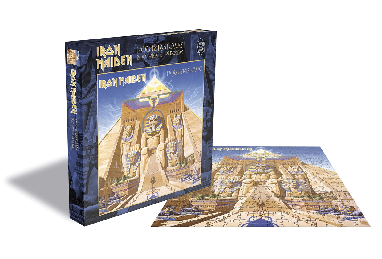 Iron Maiden Powerslave (500 Piece Jigsaw Puzzle) – Rarewaves.com