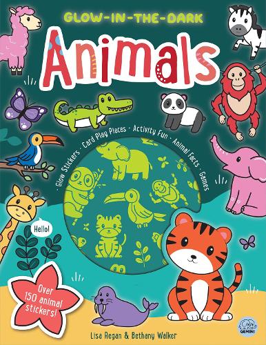 Lisa Regan Glow-in-the-Dark Animals Sticker Activity – Rarewaves.com