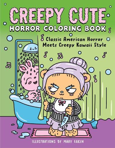Creepy Cute Horror Coloring Book – Rarewaves.com