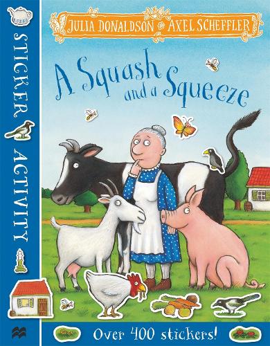 Julia Donaldson A Squash and a Squeeze Sticker Book – Rarewaves.com