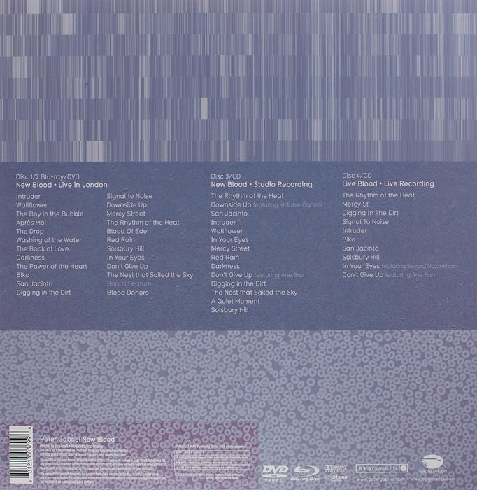 Peter Gabriel-New Blood - Live In London — Rarewaves.com
