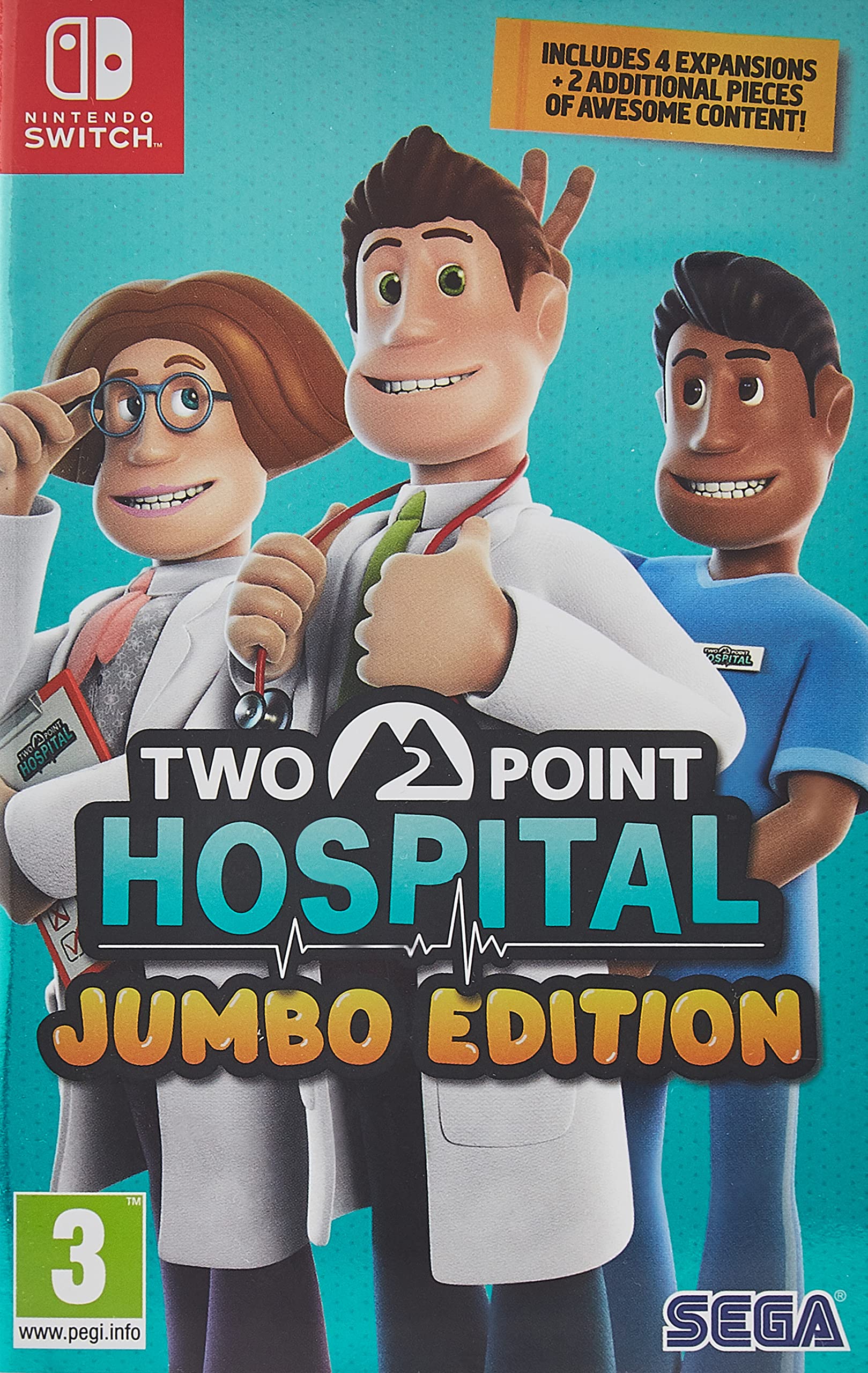 Two Point Hospital - Jumbo Edition (Switch) (Nintendo Switch ...