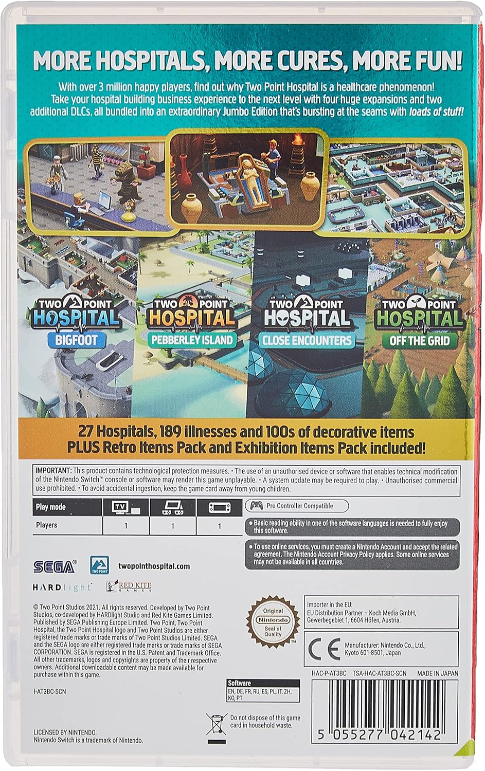 Two Point Hospital - Jumbo Edition (Switch) (Nintendo Switch ...