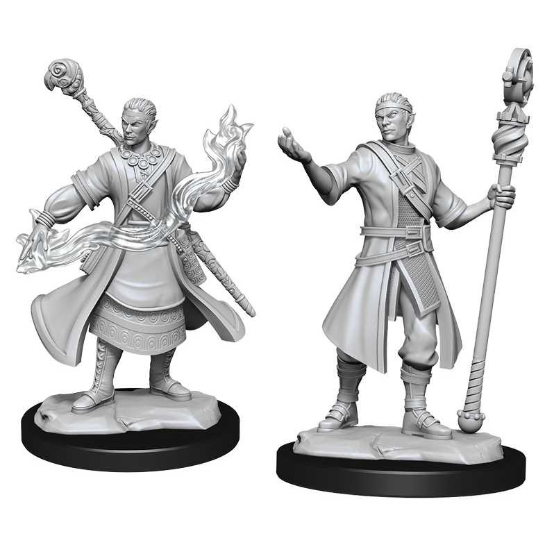 D&D Nolzur's Marvelous Miniatures: Half-Elf Wizard Male – Rarewaves.com