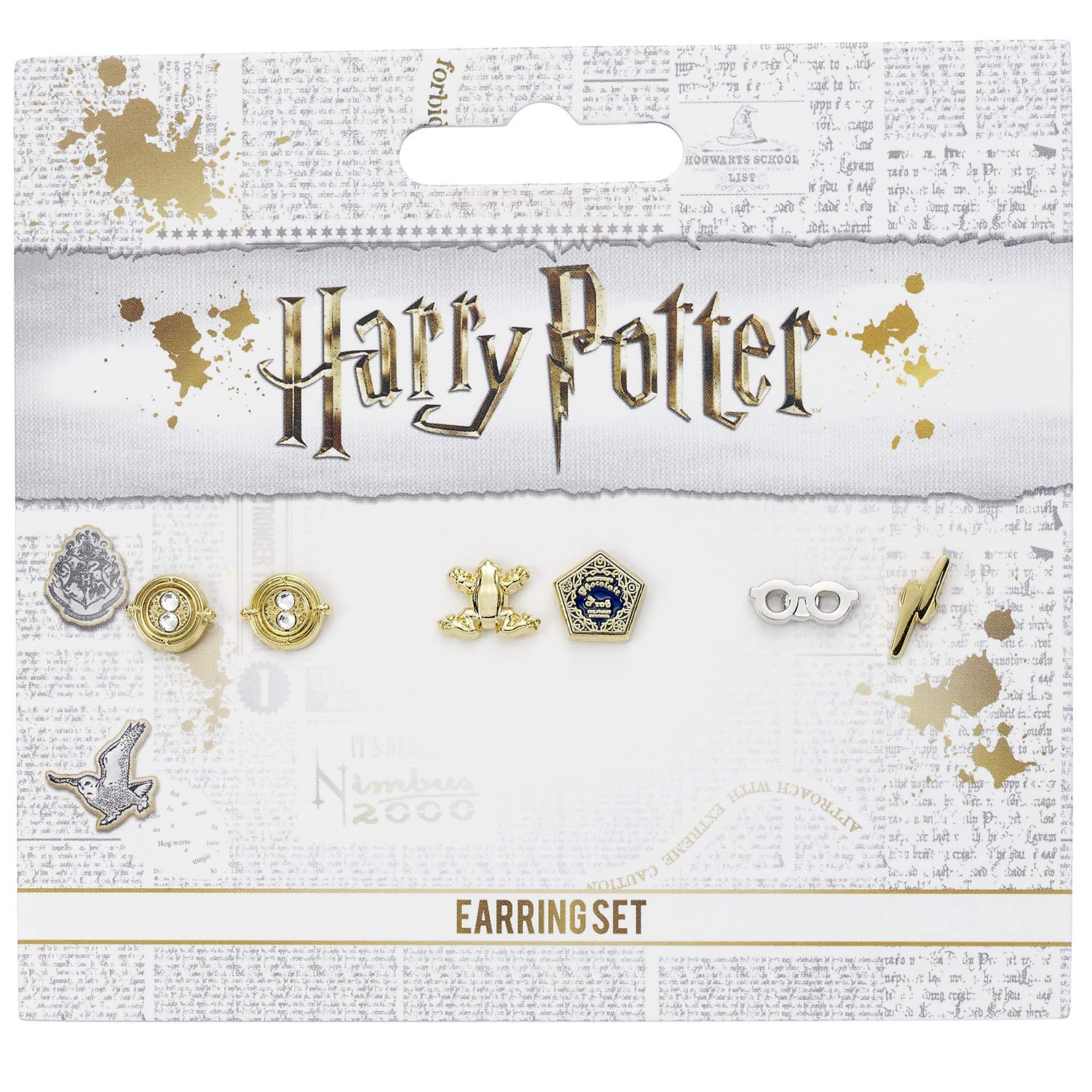 Official Harry Potter Stud Earring Set including Time Turners ...