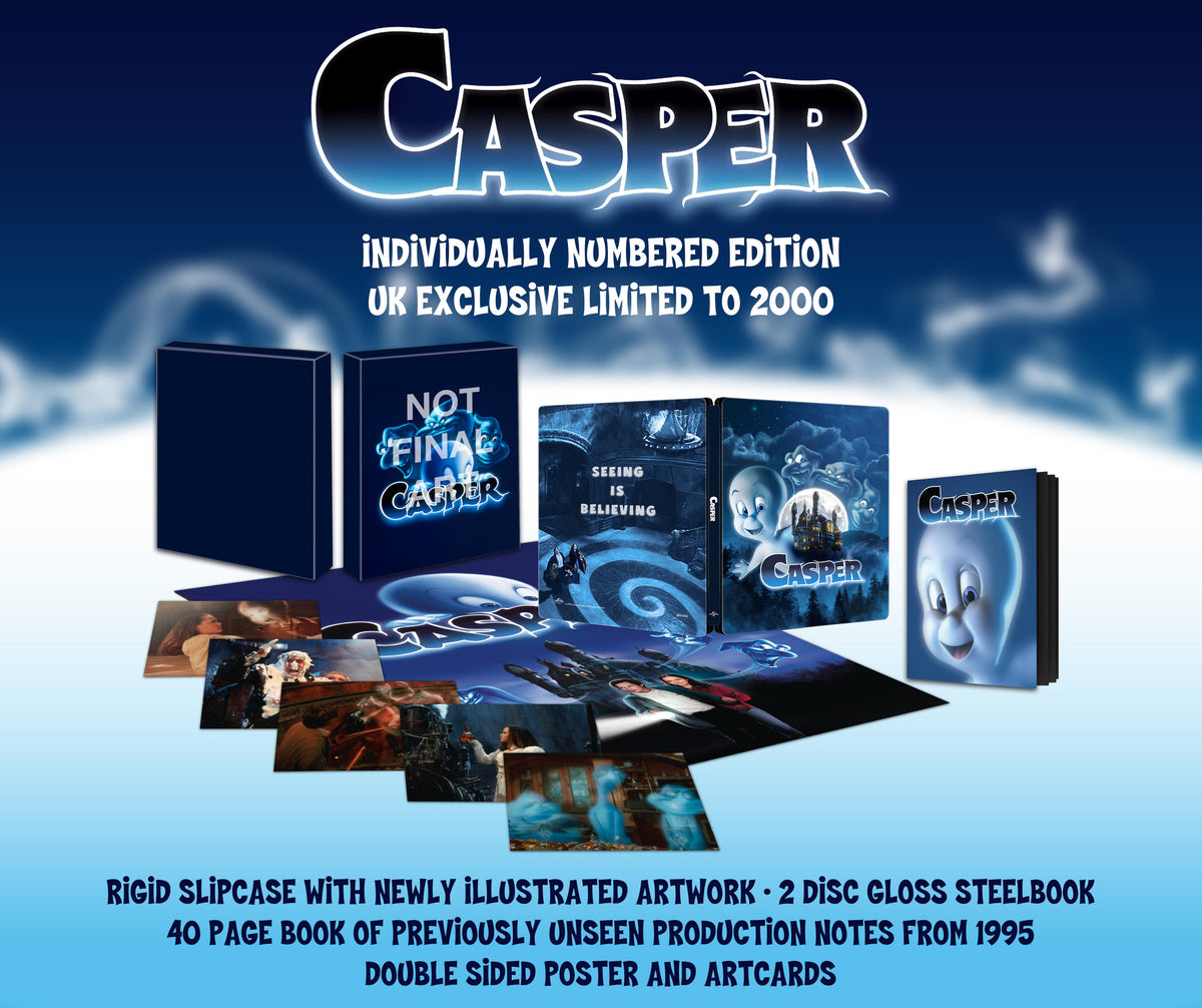 Casper 30th Anniversary Collector's Edition 4K UHD Steelbook ...