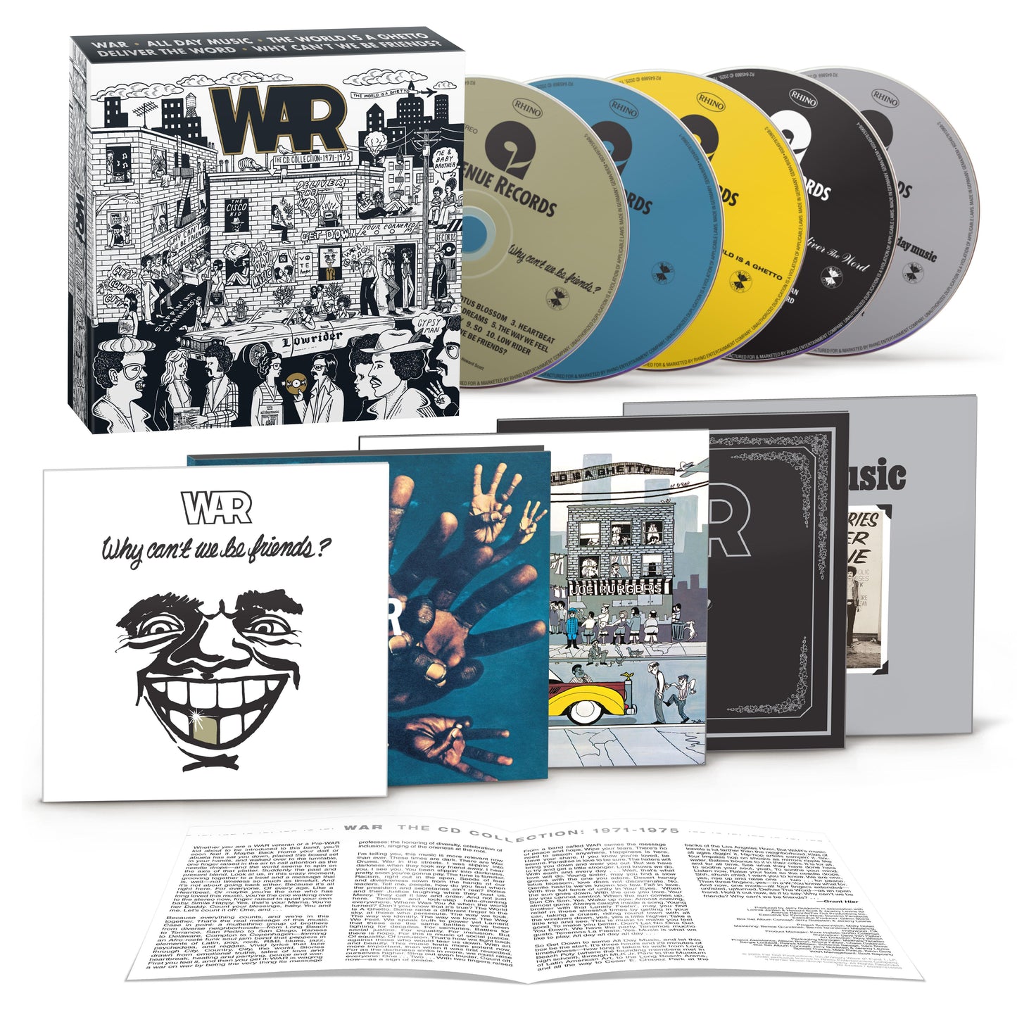 War The CD Collection 1971-1975 – Rarewaves.com
